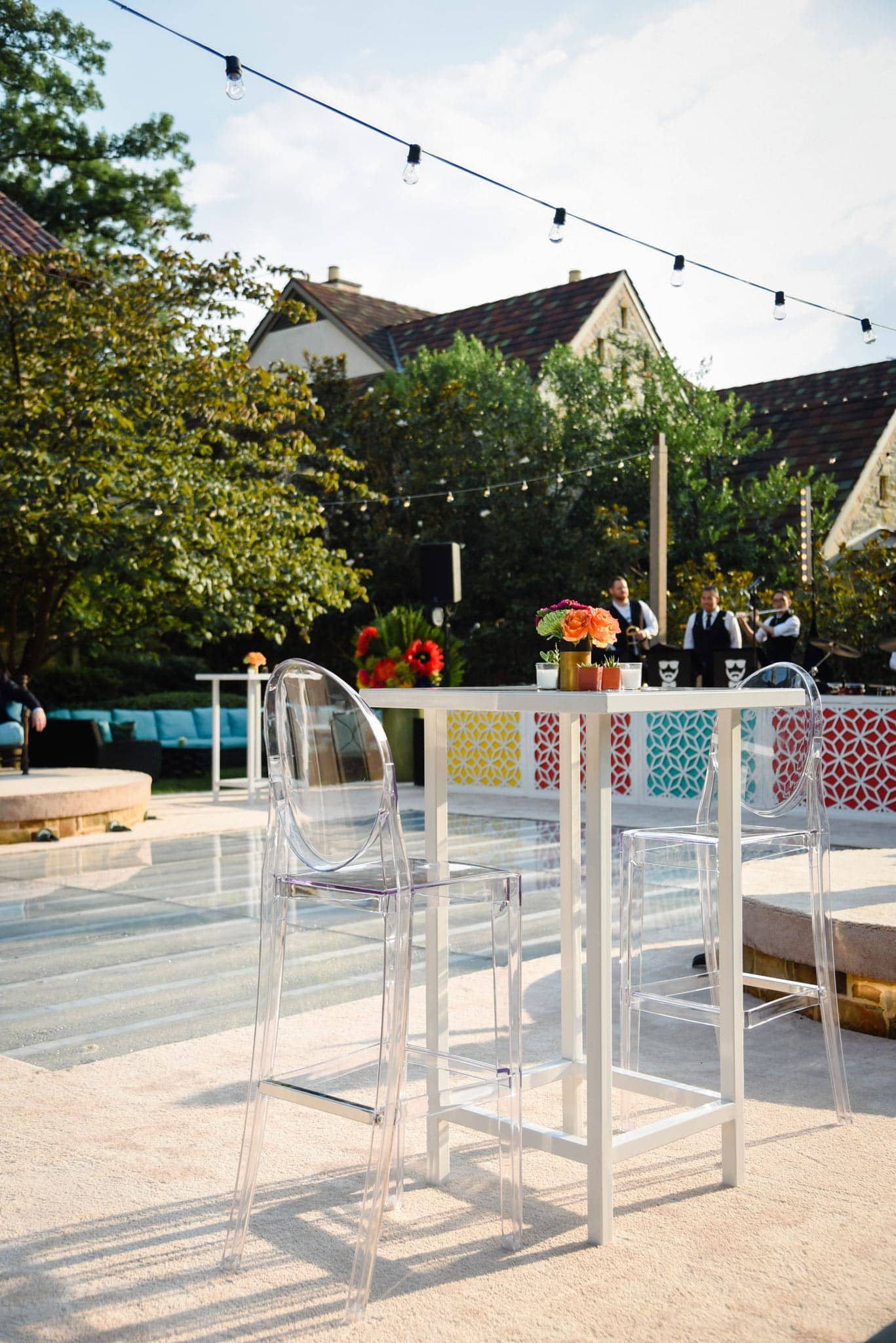 White Cocktail Table - Perch Decor