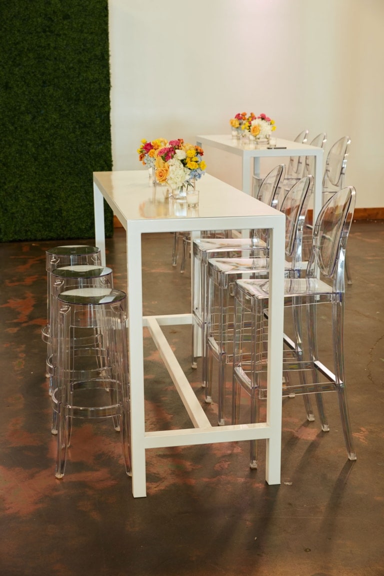 White Communal Table - Perch Decor