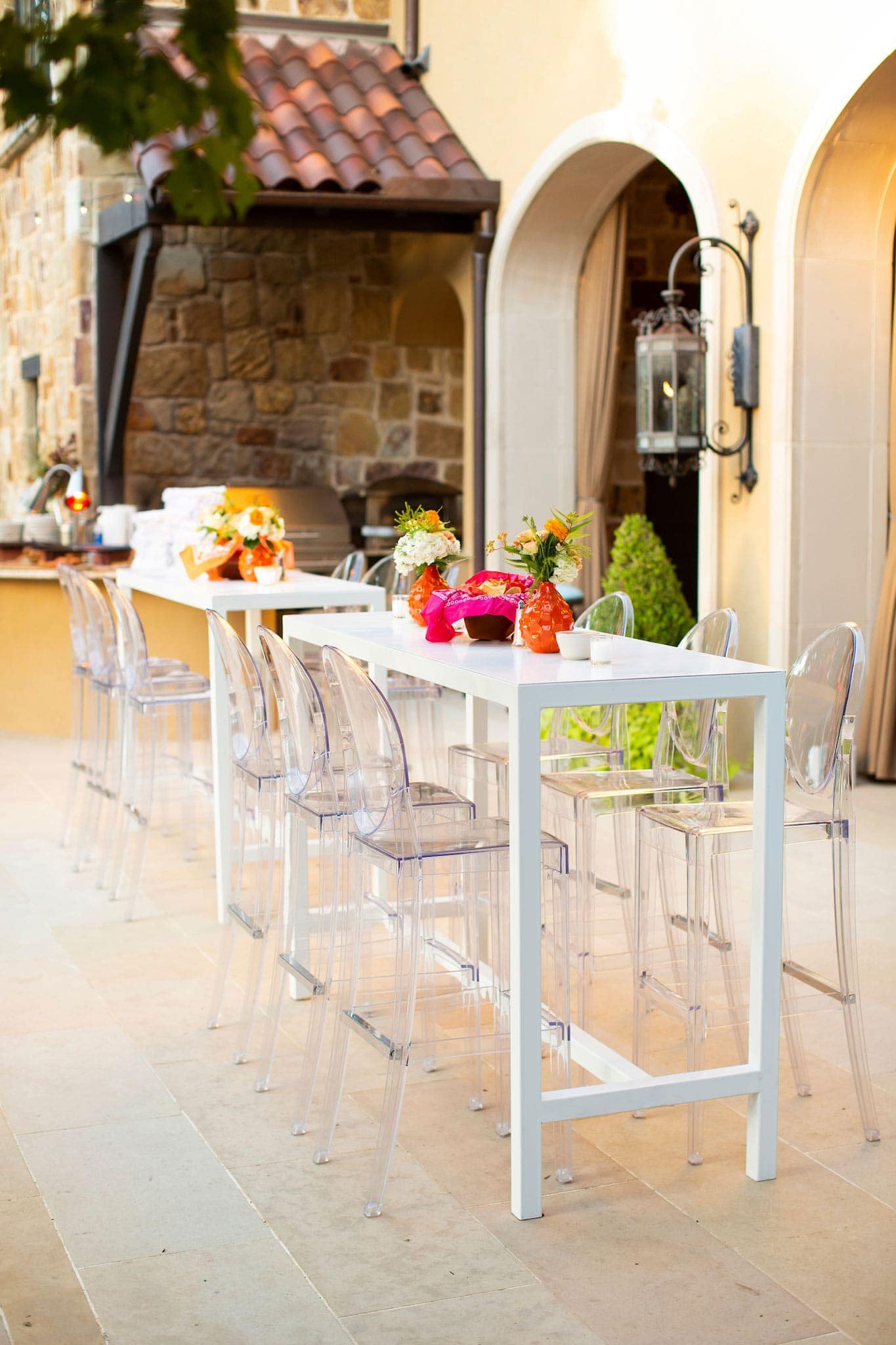 White Communal Table - Perch Decor