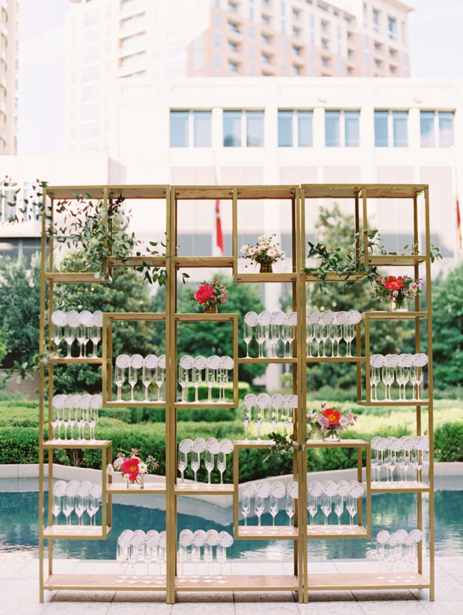 How to Use Shelving at Your Event - Perch Decor