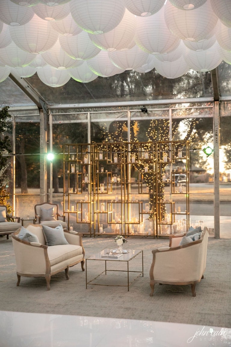 Luxury Wedding Reception in Midland - Perch Decor