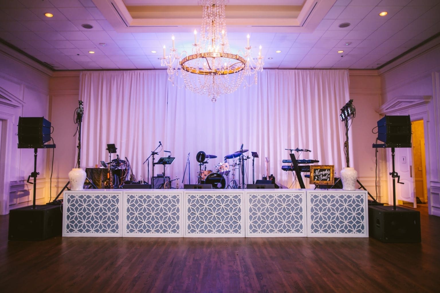 Dallas Stage Facade Rentals | Stage Rentals in DFW | Perch Event Decor