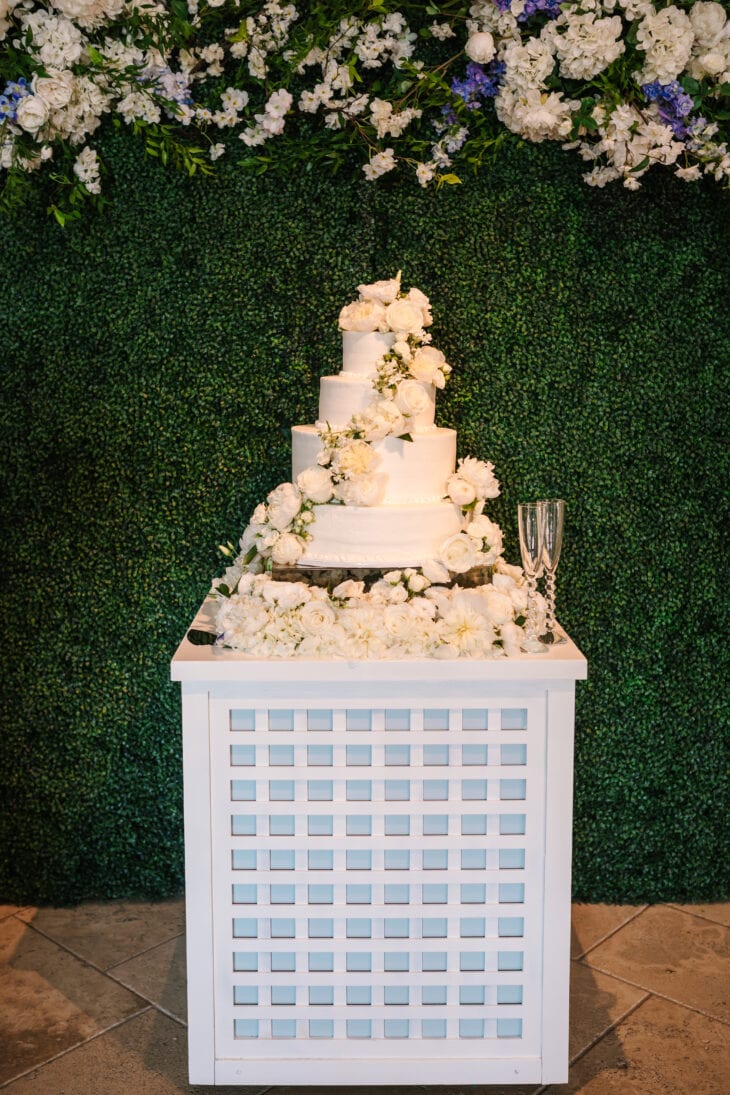 Lattice Cake Table - Perch Decor