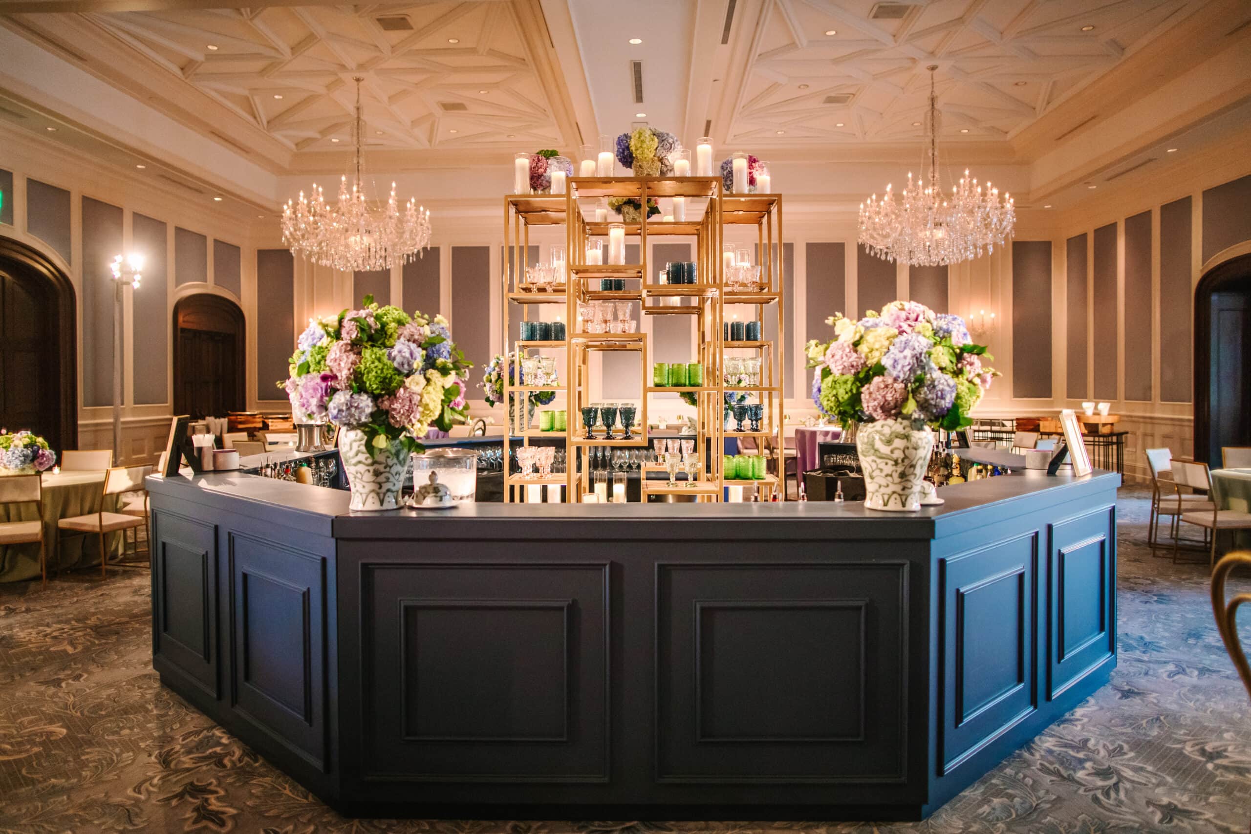 Octagon Carmel Bar - Perch Decor