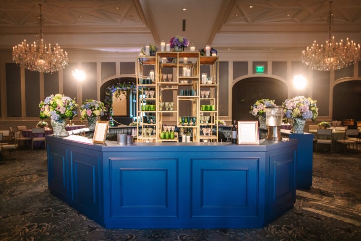 Octagon Carmel Bar - Perch Decor