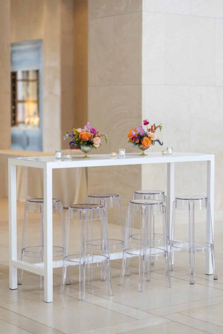 White Communal Table - Perch Decor