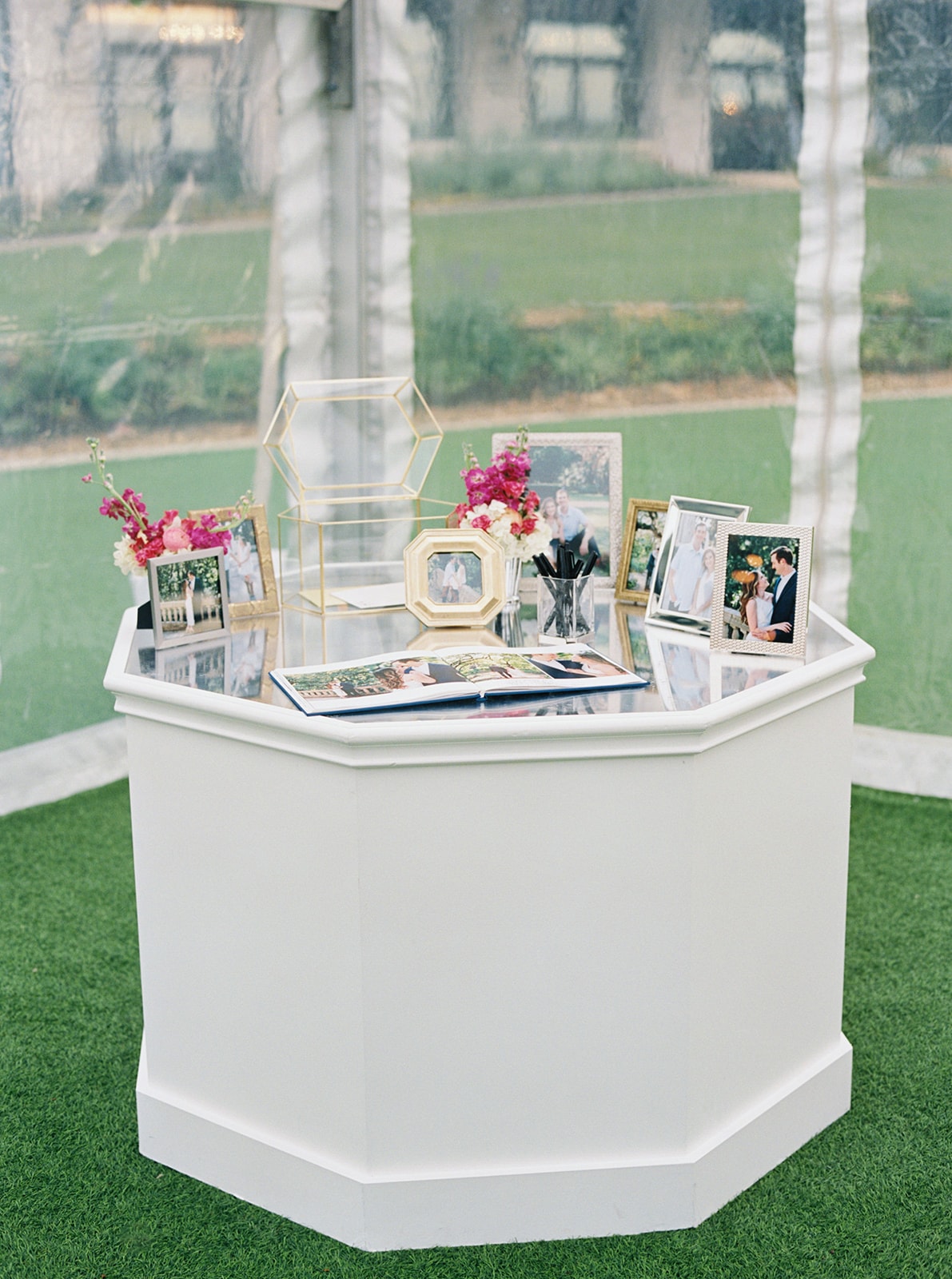 Octagon Display Table - Perch Decor