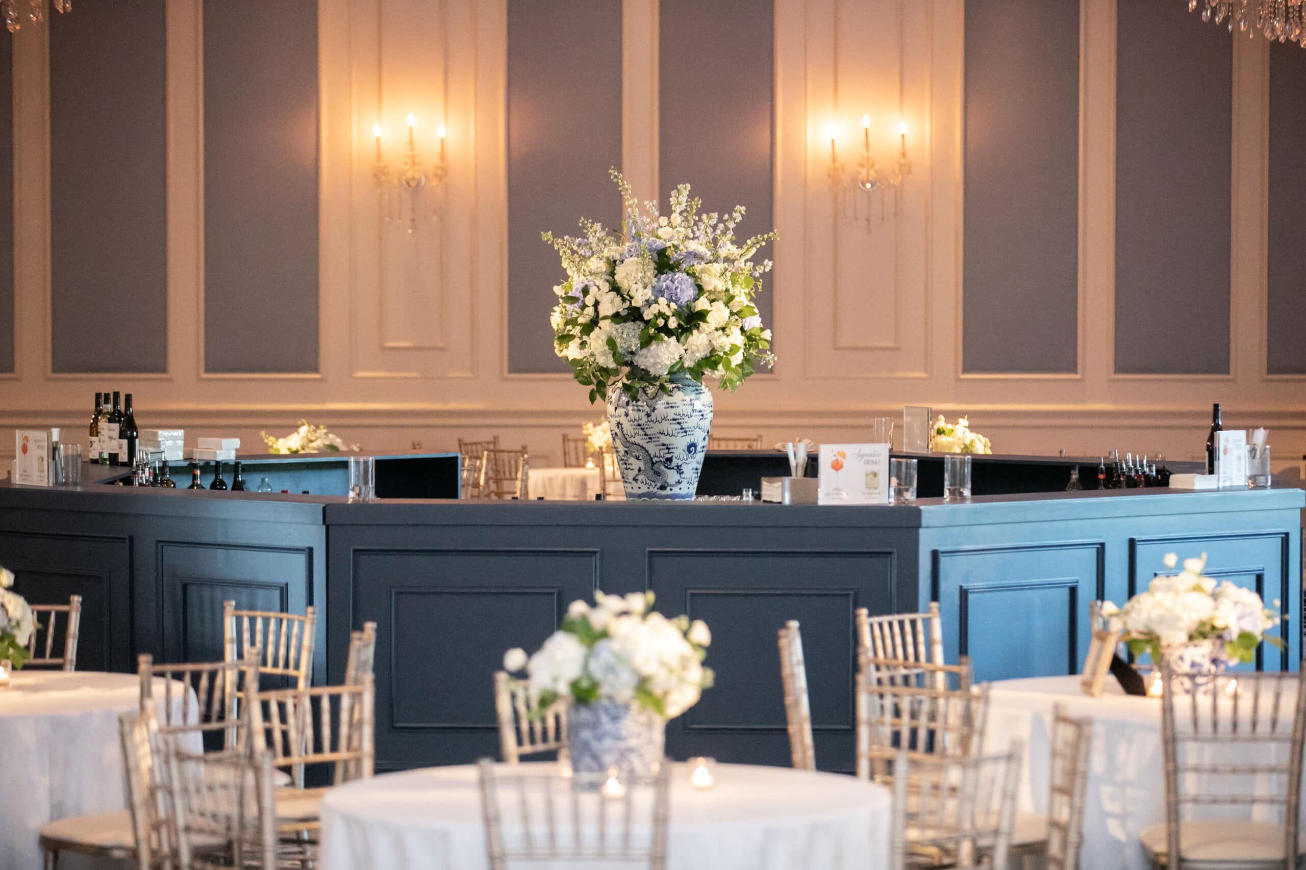 Octagon Carmel Bar - Perch Decor