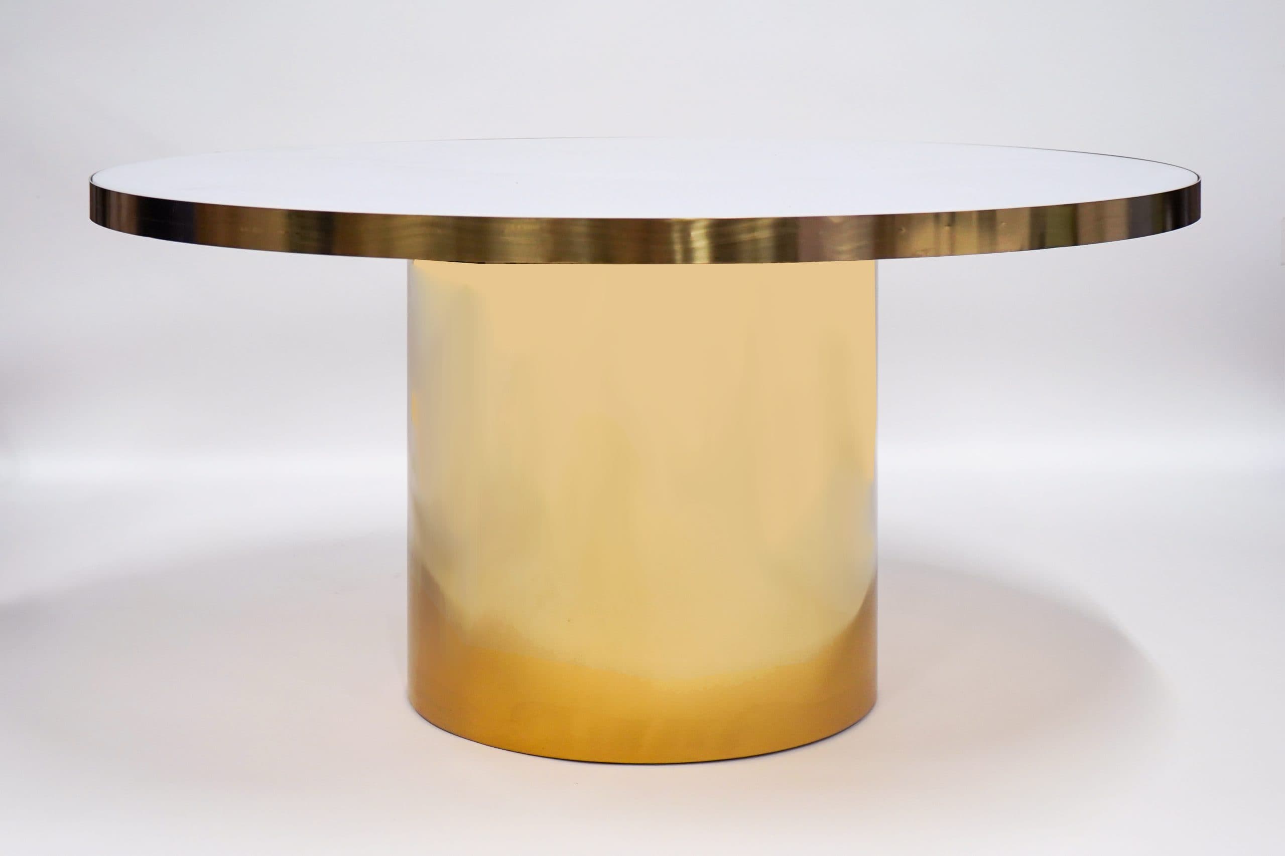 Bradley Dining Table- Round - Perch Decor