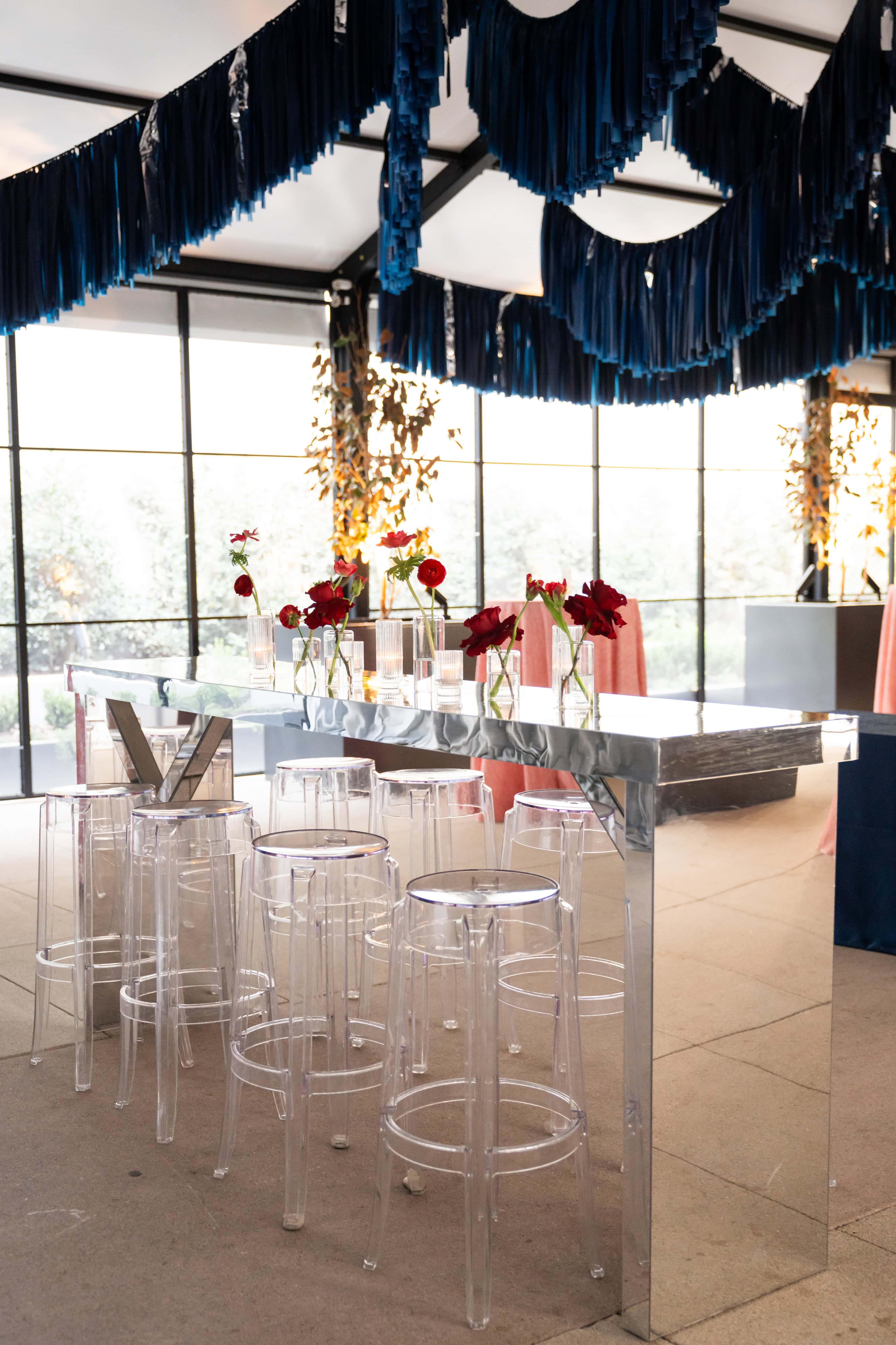 Mirrored Communal Table - Perch Decor